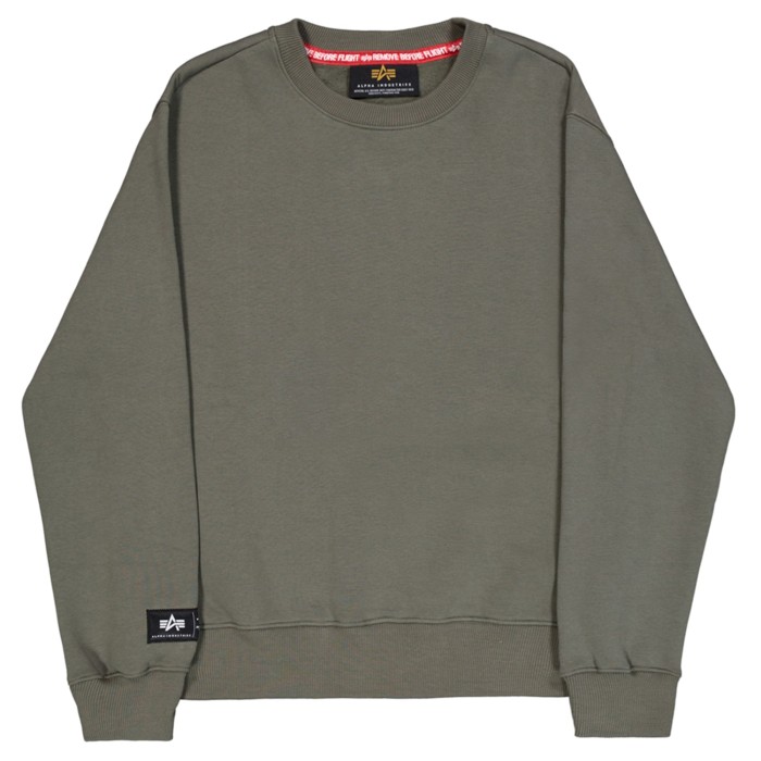 Alpha Industries Label Sweater Back Print duks