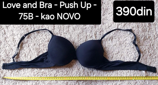 Love and Bra Push Up grudnjak brus 75B kao NOVO