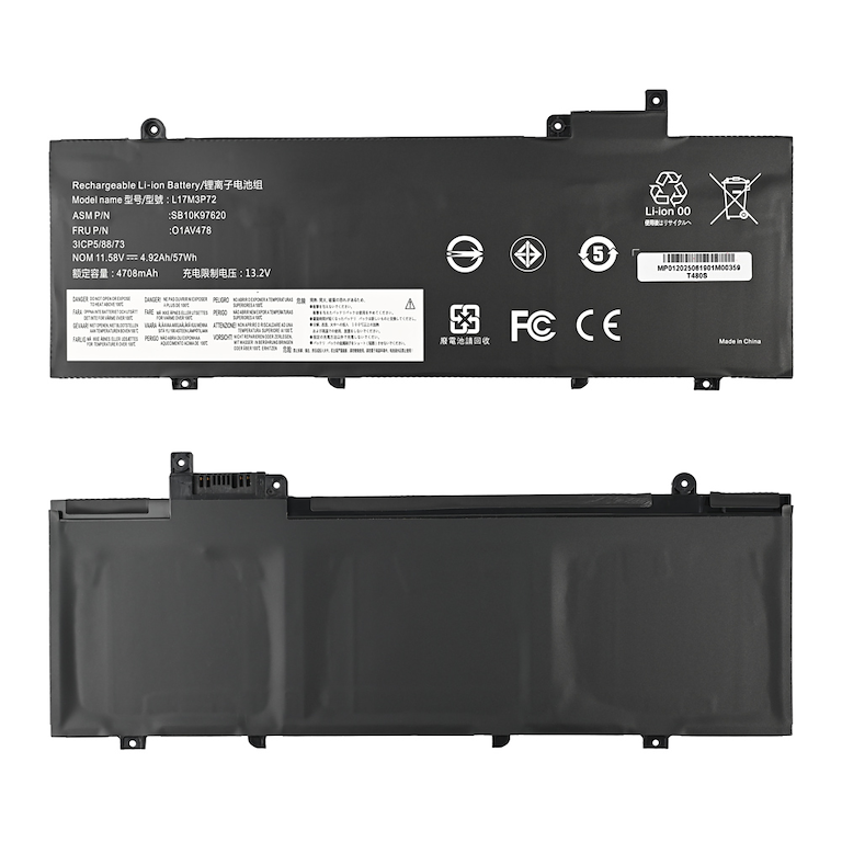 Baterija za Laptop - Lenovo T480s HQ2200 B