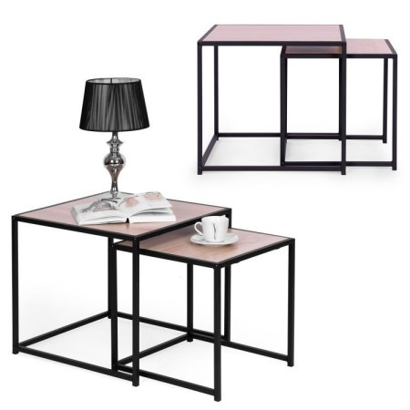 Modernhome klub sto loft, set od dva komada ( pjjst0302 )