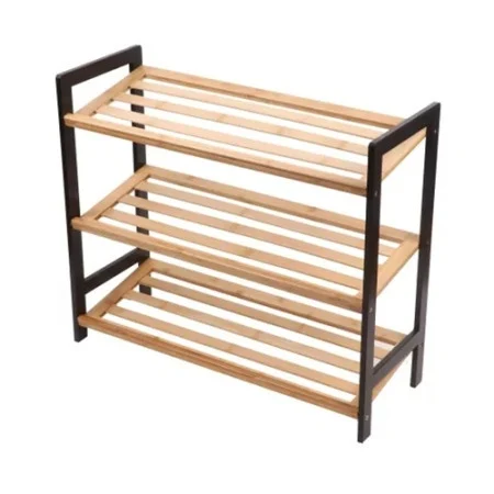 Polica za obucu 3 nivoa bamboo crna ( bolcip3blck )