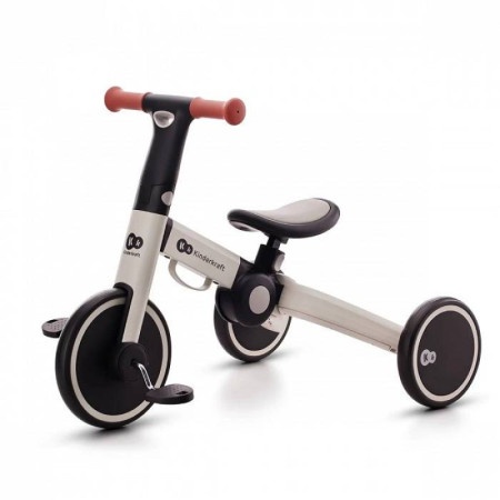 Kinderkraft tricikl 3u1 4trike silver grey ( kr4tri22gry0000 )