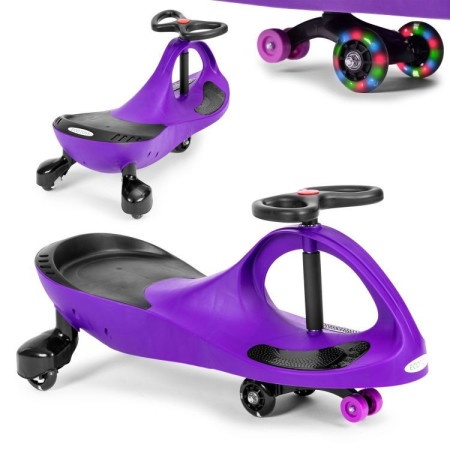 Eco toys wiggle guralica za decu led točkovi purle ( ym-sw-1 purple )