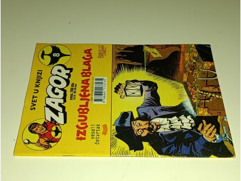 ZAGOR SVET U KNJIZI-IZGUBLJENA BLAGA