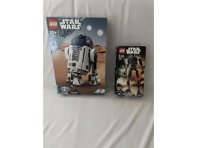 LEGO Star Wars originalne kutije R2-D2 i K-2SO – prazne