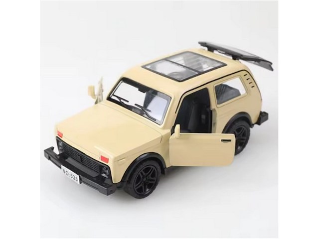 1:36 Lada NIVA, bež