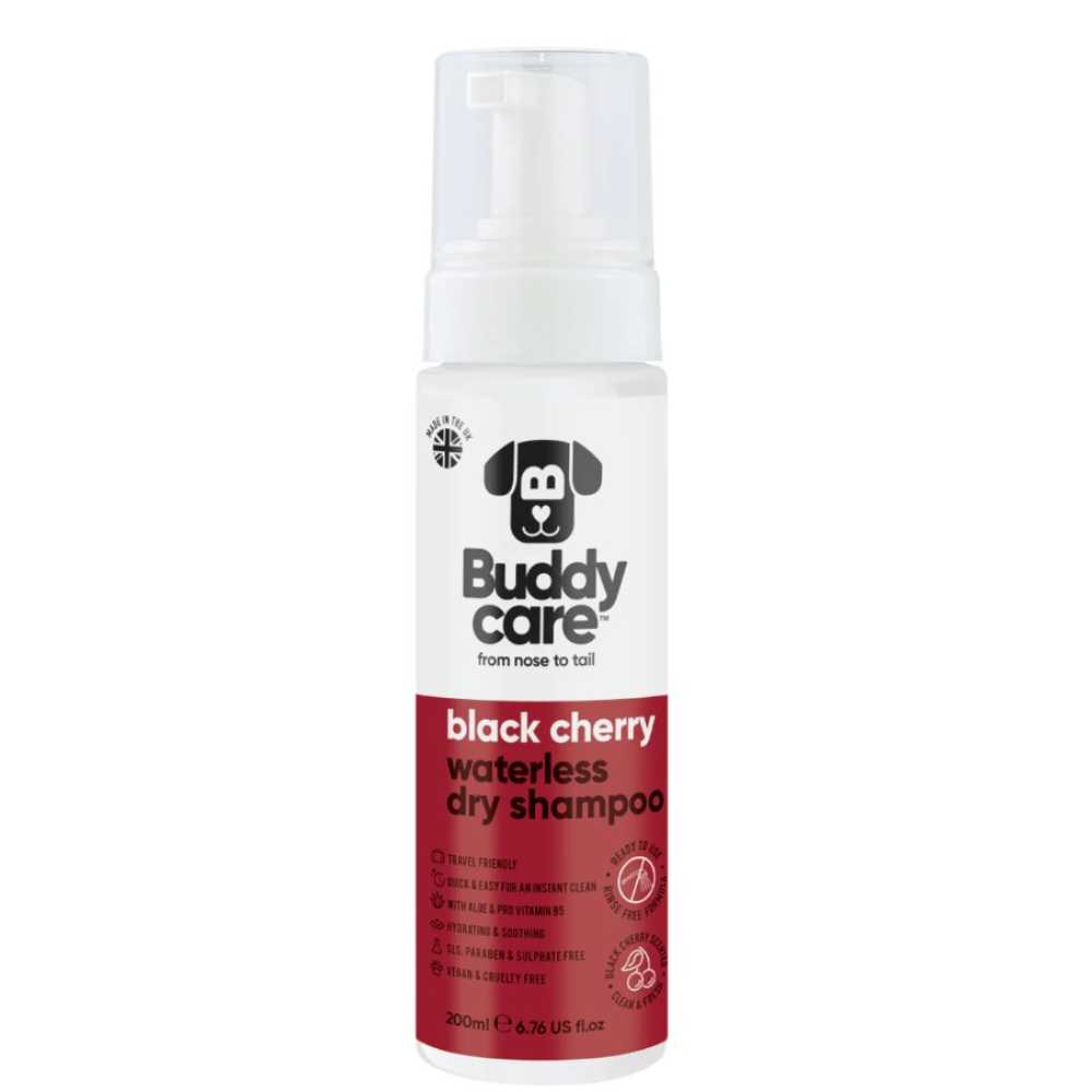 Buddy Care Dry šampon za pse - Black Cherry 200ml