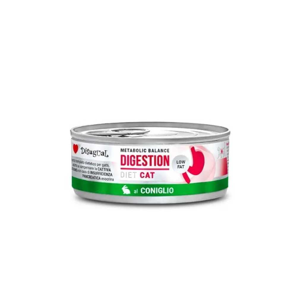 Disigual veterinarska dijeta za mačke konzerva Digestion Low fat - Rabbit 85g