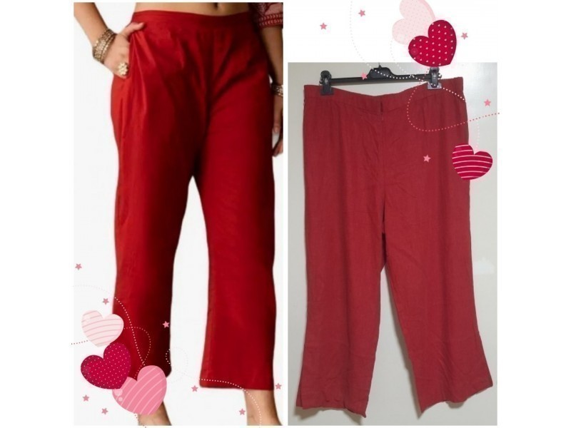 Pantalone koral boja 46