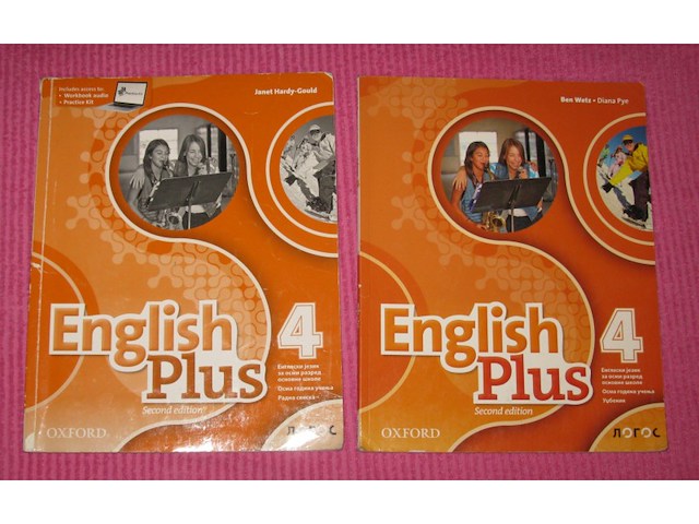 ENGLESKI JEZIK 8. ENGLISH PLUS 4. KOMPLET