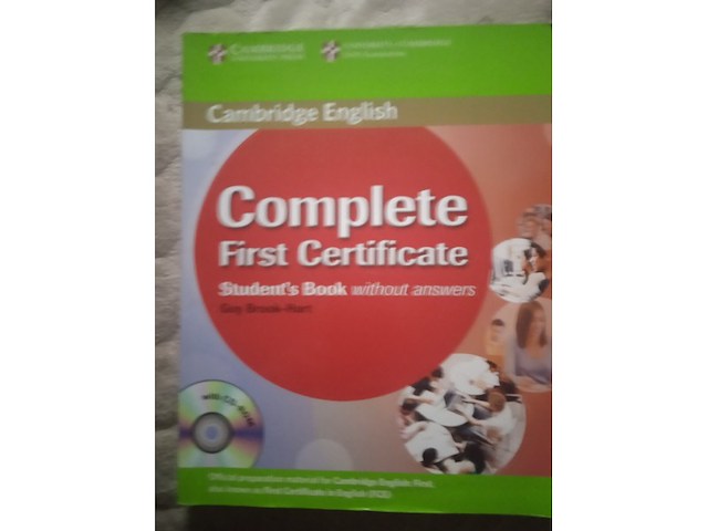 Complete First Certificate Cambridge english, udžbenik