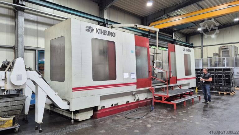 CNC glodalica s ležećim krevetom - univerzalna
KIHEUNG U 1350