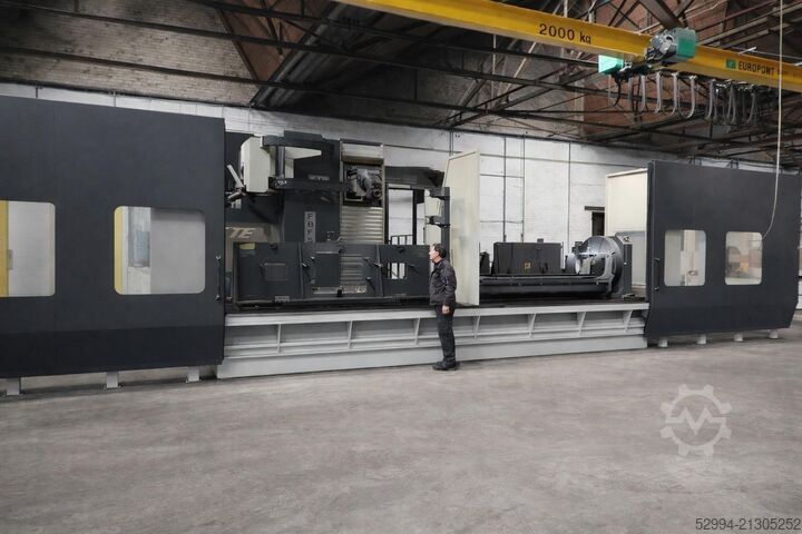 Krevet glodalica sa pokretnom kolonom i CNC
MTE FBF-S 6000 X: 6000 - Y: 1200 - Z: 1500 mm