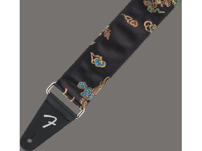 Fender PRIBOR SATIN DRAGON STRAP Black