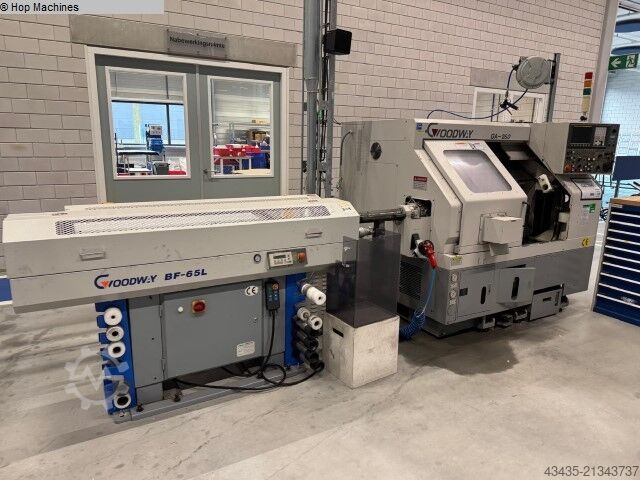 CNC lathe
Goodway GA 260