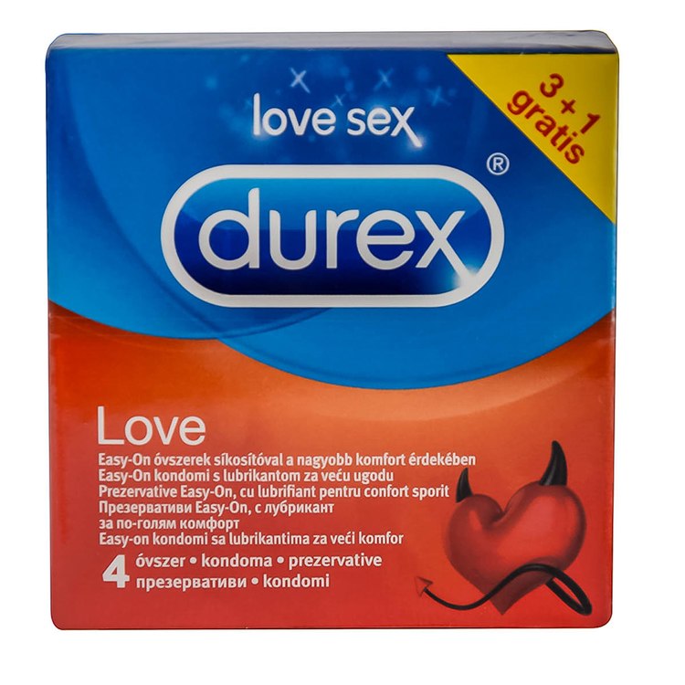 Durex Love kondomi 3+1komada