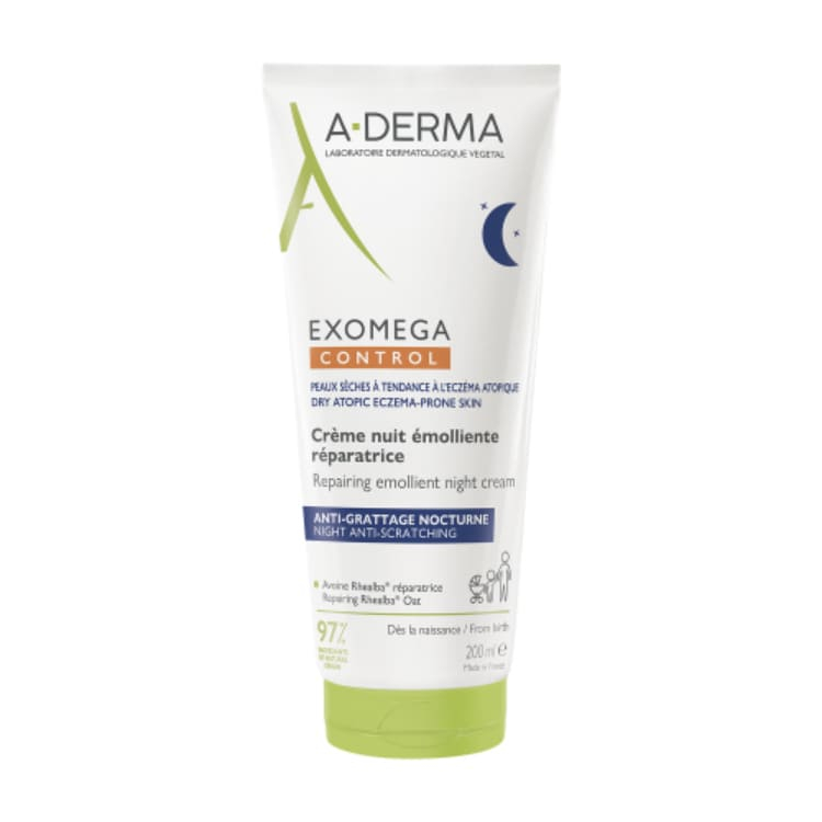 A-Derma Exomega Control noćna obnavljajuća krema 200ml