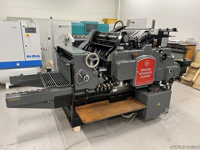Mašina za savijanje
Heidelberg Cylinder S 54×72 Automatic Die-Cutting Machine