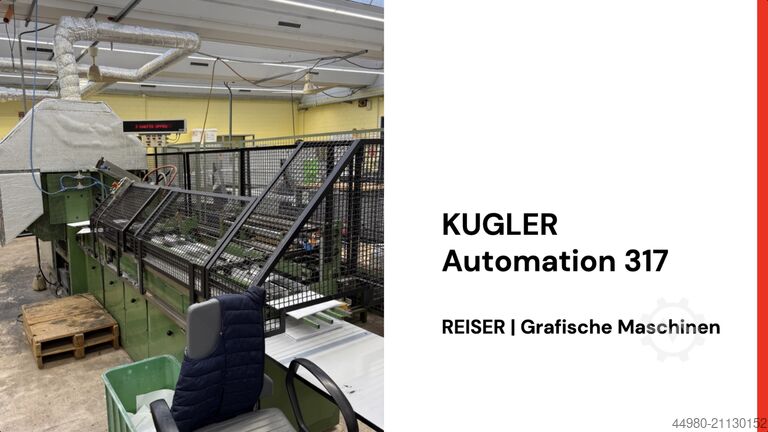 Mašina za povezivanje knjiga
Kugler Automation 317