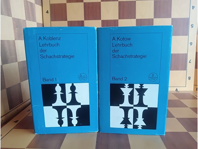 Koblenc i Kotov - Sah Strategija 1-2 (komplet) sah