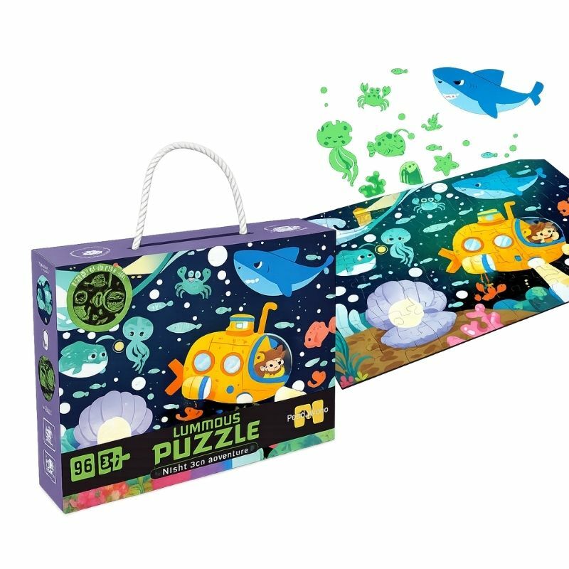 PUZZLE KOJE SVETLE U MRAKU 96PC 88750