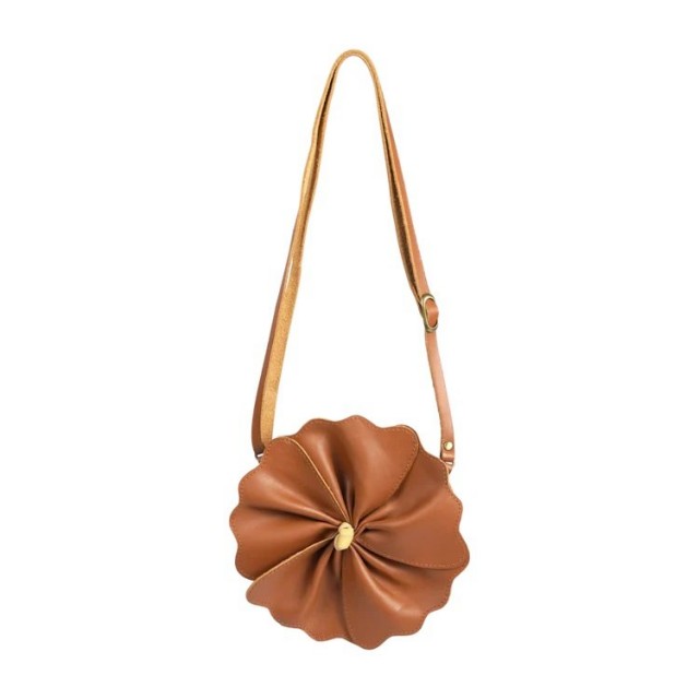 TORBICA TOTO - HIBISCUS, MAPLE LEATHER
