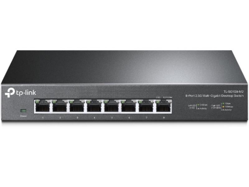 Switch TP-LINK TL-SG108-M2 Gigabit/8xRJ45/100/1Gbps/2,5Gbps/metalno kuciste