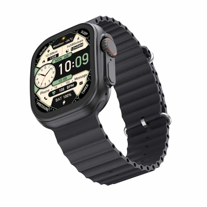 XO-M11 SMART WATCH ULTRA CURVED SREEN 9TH GENERATION CRNI