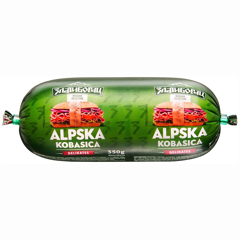 KOBASICA ALPSKA MINI 350G ZLATIBORA
