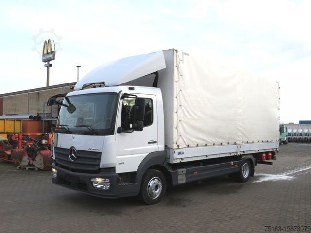 Kombi vozilo sa ceradom
MERCEDES-BENZ Atego 818 L Pritsche LBW LBW 1 to AHK+Luftans