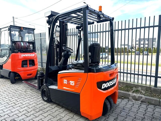 Viljuškar sa 3 točka
DOOSAN B15T-7/2021y./ Lithium battery/New price