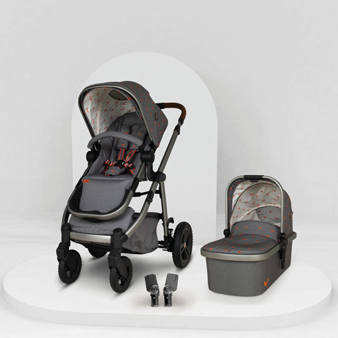 PRE-ORDER COSATTO WOW 3 KOLICA ZA BEBE 2U1 TRAVEL SISTEM FOXLING