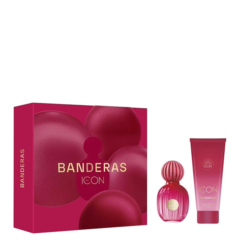 ANTONIO BANDERAS SET W.THE ICON (EDP 50ML+LOSION 75ML)