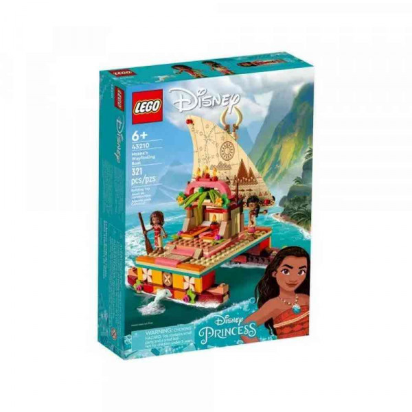 LEGO DISNEY PRINCESS MOANAS WAYFINDING BOAT