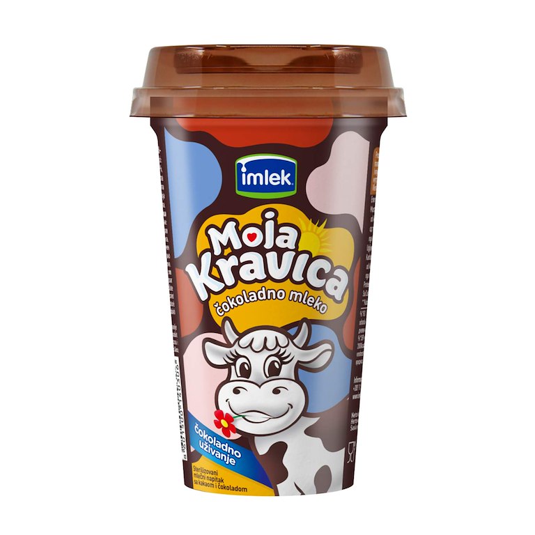 Mleko čoko 230ml čaša moja kravica