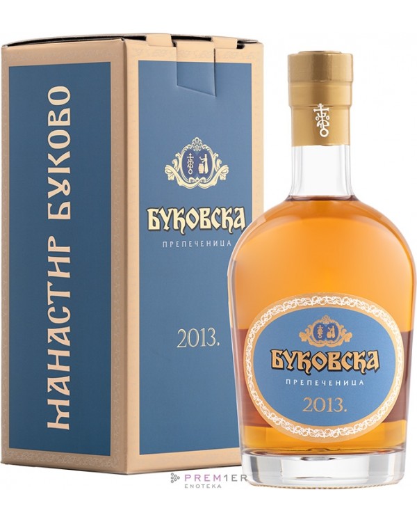 Manastir Bukovo Bukovska Prepečenica Šljivovica 2013 0.70l