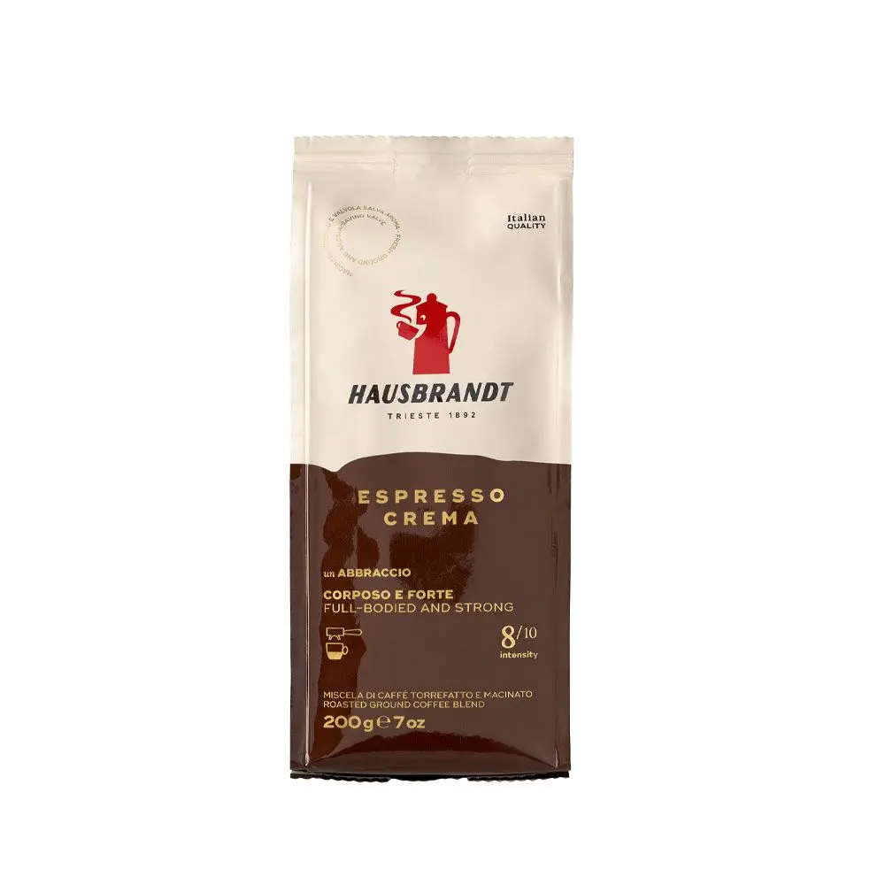 HAUSBRANDT ESPRESSO CREMA 200 G – MLEVENA ESPRESSO KAFA