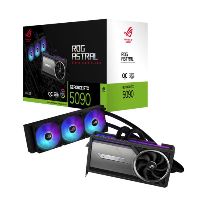 Grafička kartica ASUS GeForce RTX 5090 32GB ROG-ASTRAL-LC-RTX5090-O32G-GAMING