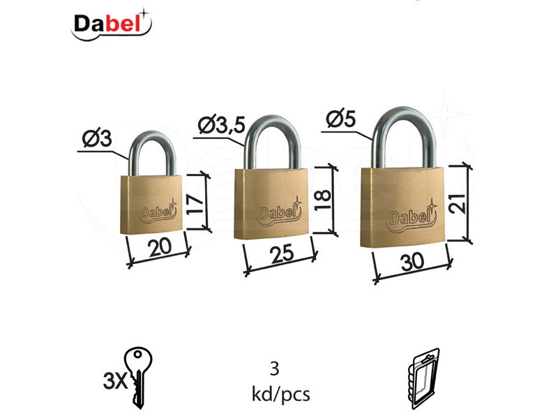 KATANAC KA2029E MS 30,25,20MM-3 KOMADA