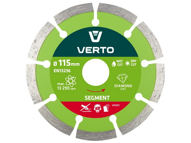 DIJAMANTSKI DISK 115MM SEGMENT