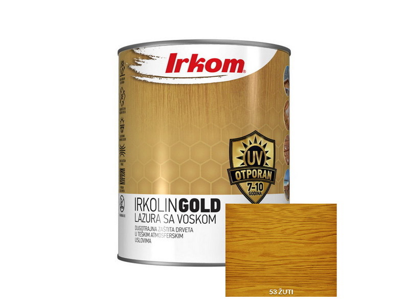 IRKOM GOLD ŽUTI 0.75