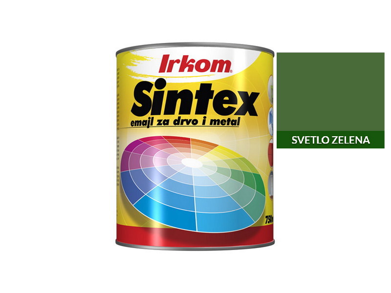 SINTEX EMAJL SVETLO ZELENI 750ML