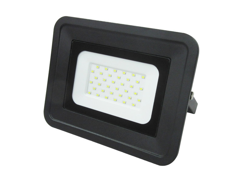 LED REFLEKTOR 30W CRNI IP65 6500K