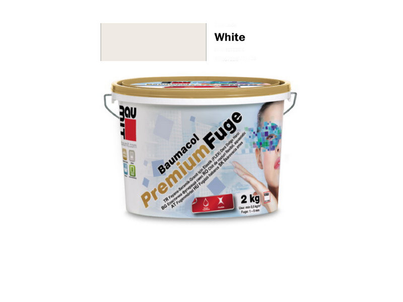 BAUMACOL PREMIUM FUGE WHITE 2KG