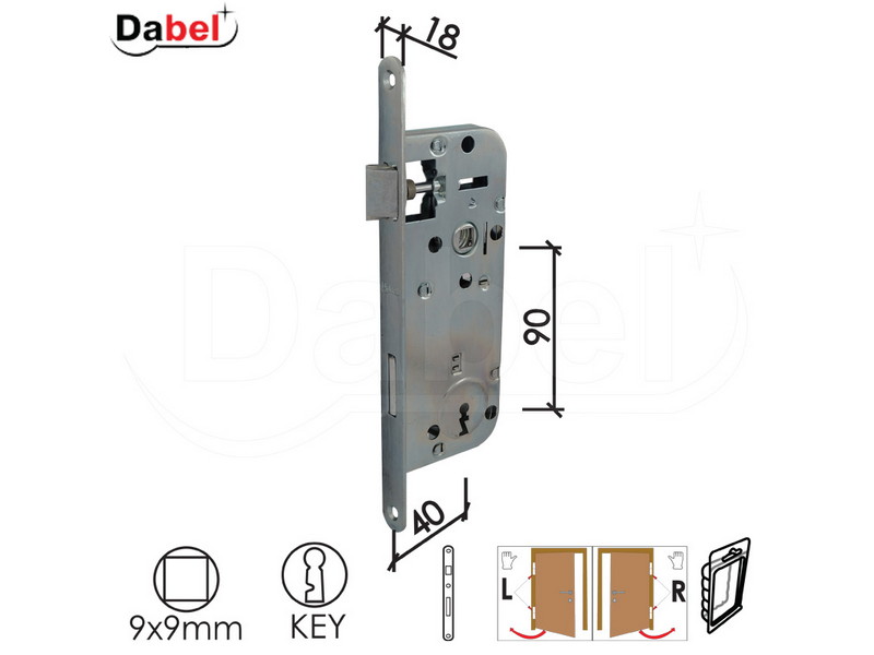 BRAVA B2005 K ZNB 40/90/18/9 KLJUČ