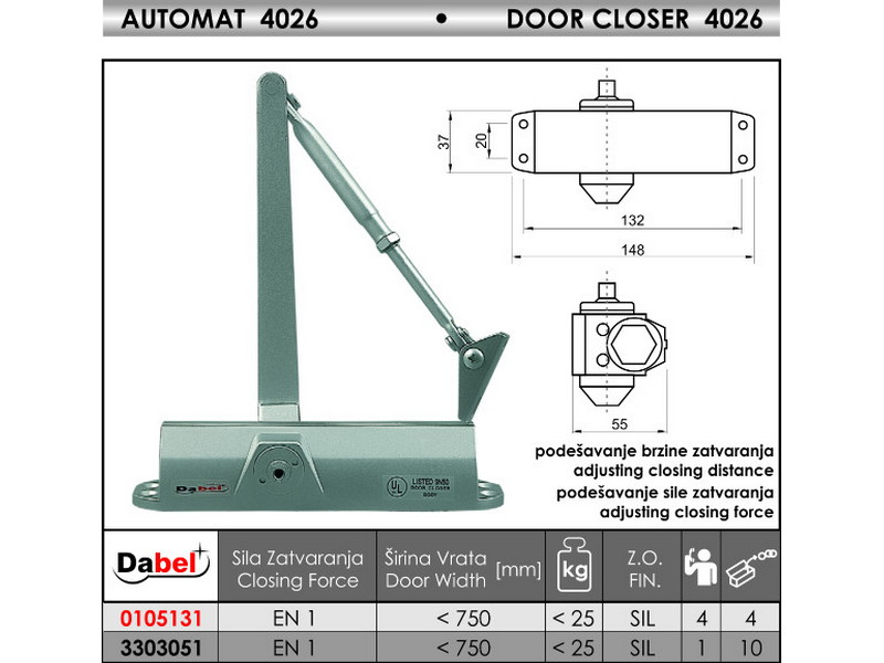 AUTOMAT 4026 SILVER 148 25KG