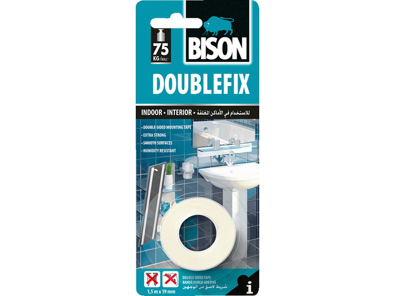 BISON DOUBLE FIX 1.5MX19MM