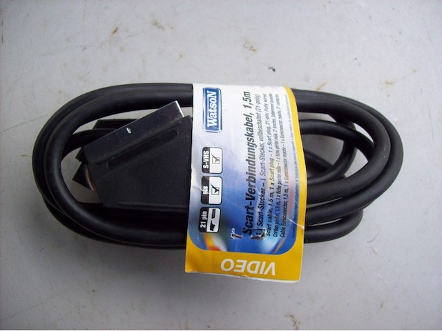 Scart - Scart kabal 1,5 m ,Watson , novo ,Germany