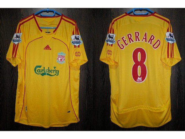 Liverpool dres 2006-07 Steven Gerrard 8