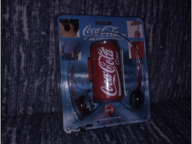 Coca Cola Personal Cassette player-Nekorisceno